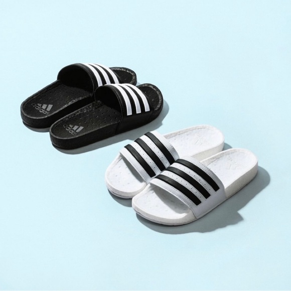 adidas | Shoes | Adidas Mens Boost Slide Black Color | Poshmark